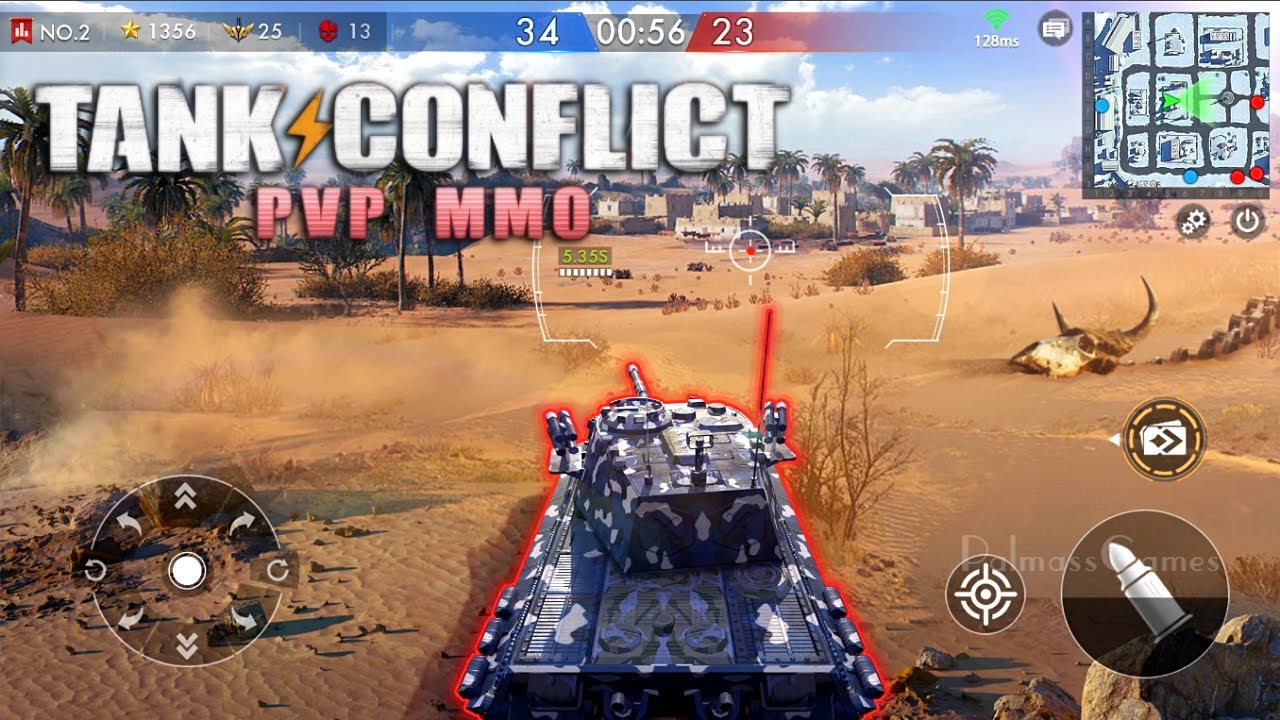 Tank Conflict: PVP Blitz MMO - Gameplay Android | iOS - YouTube