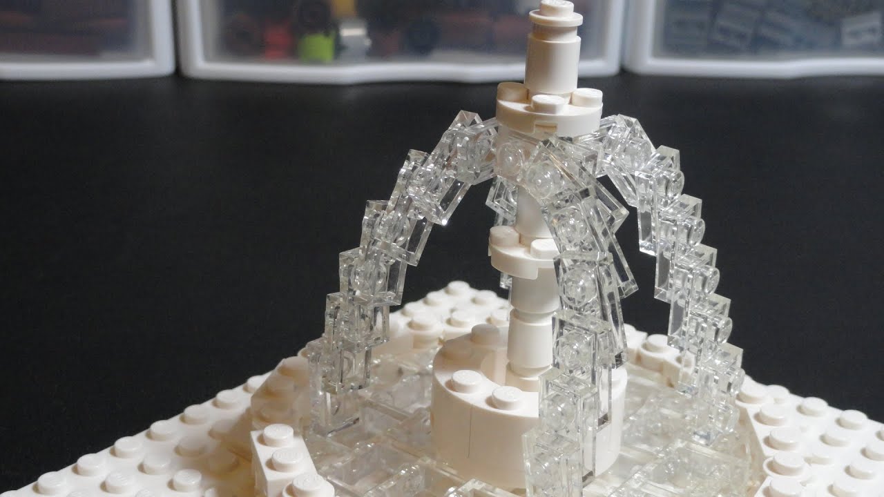 Lego Water Fountain MOC - YouTube