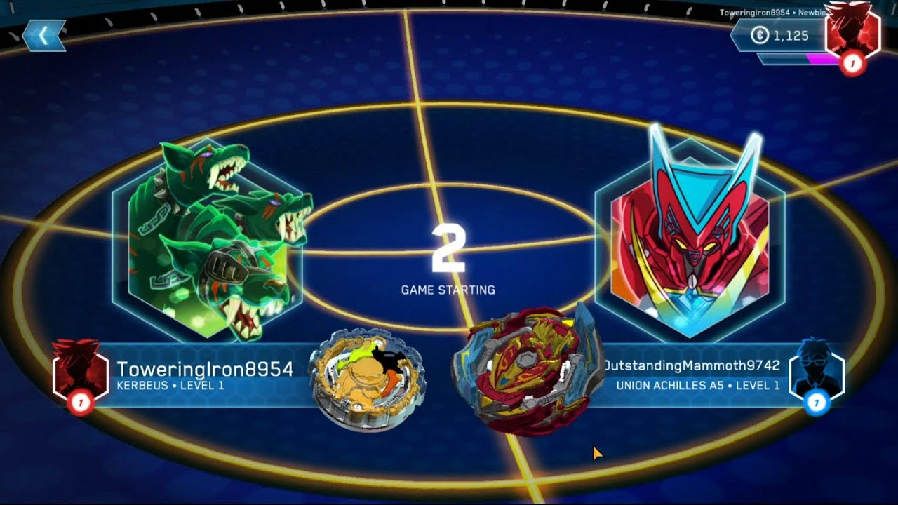 Beyblade Burst Game GAMEPLAY–Beyblade Burst Turbo Slingshock Rail Rush ...