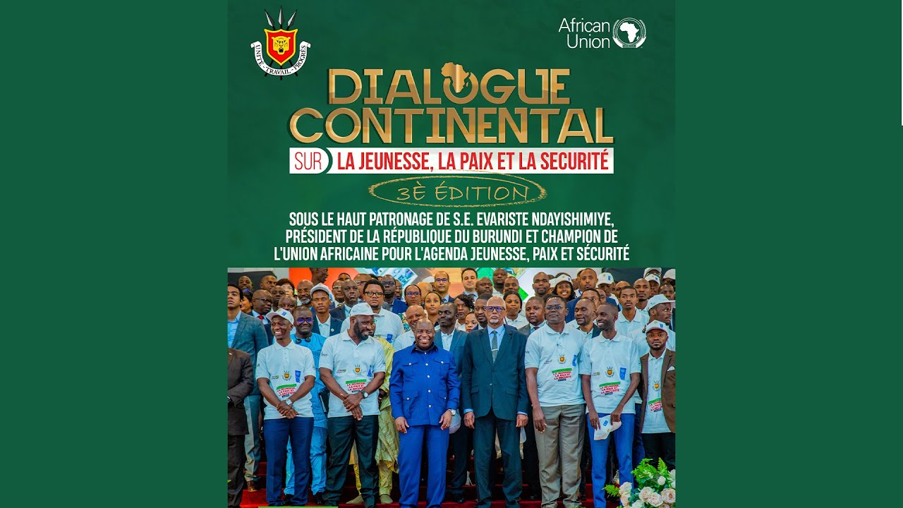DIALOGUE CONTINENTAL SUR LA JEUNESSE , LA PAIX ET LA SECURITE EDITION 3 ...
