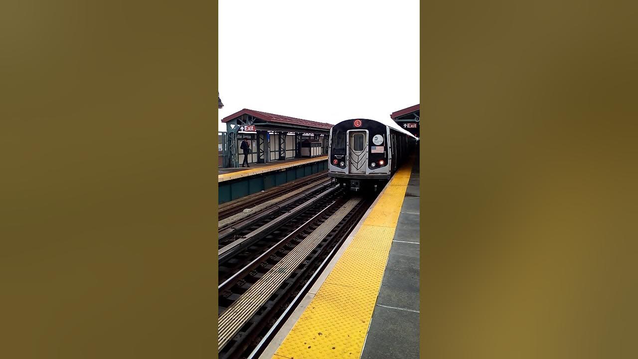 Canarsie Bound R143 L train Manhattan Bound R143 L train at Sutter Avenue - YouTube