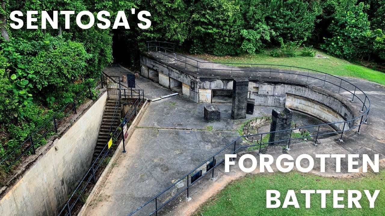 SENTOSA'S FORGOTTEN WW2 FORT | Exploring the Mount Imbiah Battery - YouTube