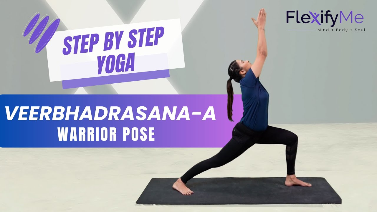 How to do Warrior 1 | Virabhadrasana 1 | Tips & Benefits | Yoga For ...
