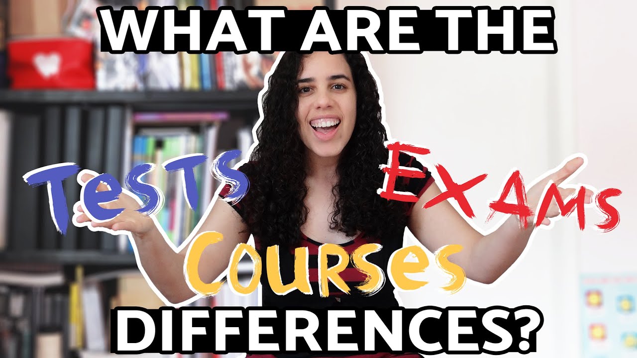 EXAMS x TESTS WHAT ARE THE DIFFERENCES? An explanation of tests, exams ...