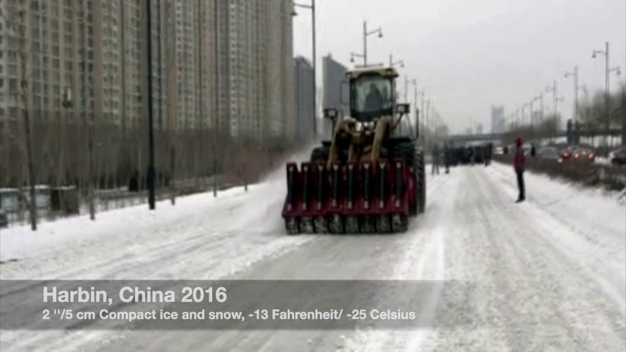 SNOWLION Mechanical Ice Breaker/Ice-breaking Machine with a Collection ...