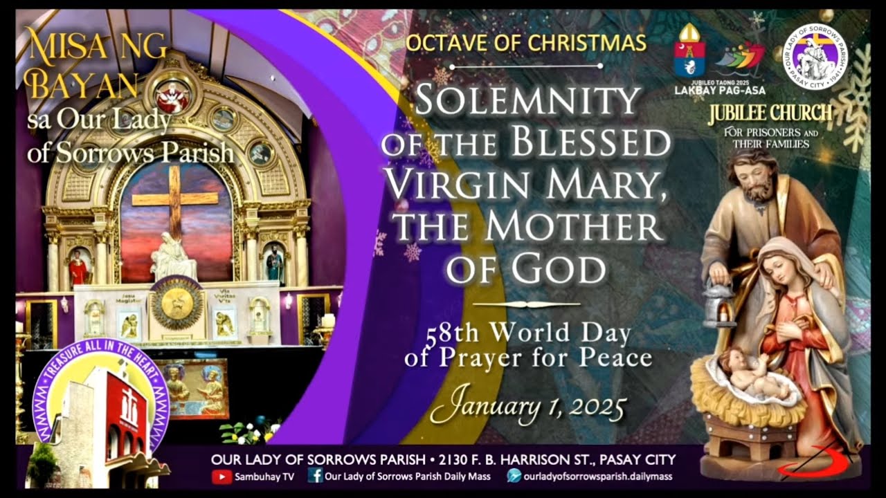 OLSP | Solemnity of the Blessed Virgin Mary, the Mother of God ...
