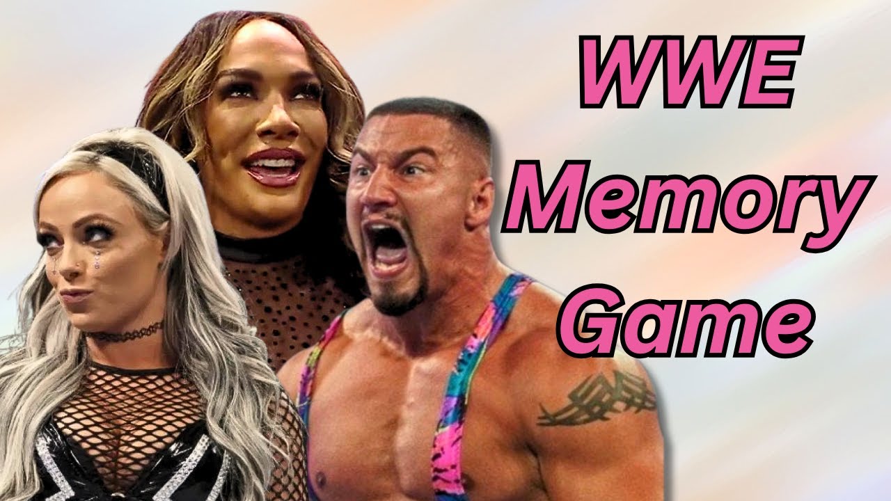 Play This WWE Superstar Memory Test ! - YouTube