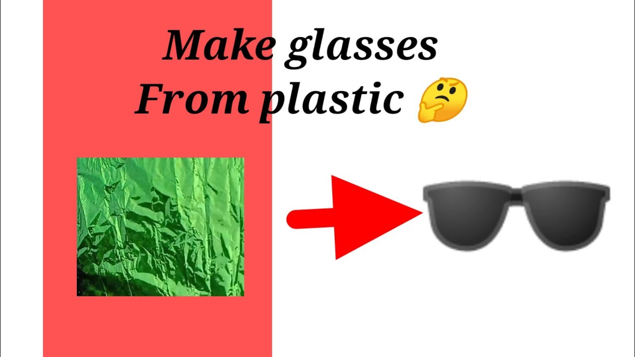 How To Make Goggles 🕶️ || Glasses Kaise Banaye|| - YouTube