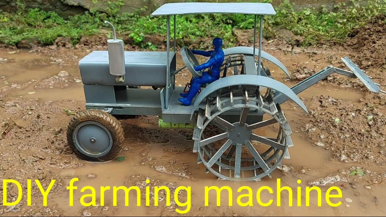 How to make a plow from a plastic pipe | Make cakes running under water ...