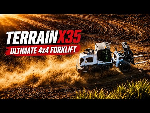 TERRAINX35 🔥 The Ultimate 4x4 Forklift Built for Australia!