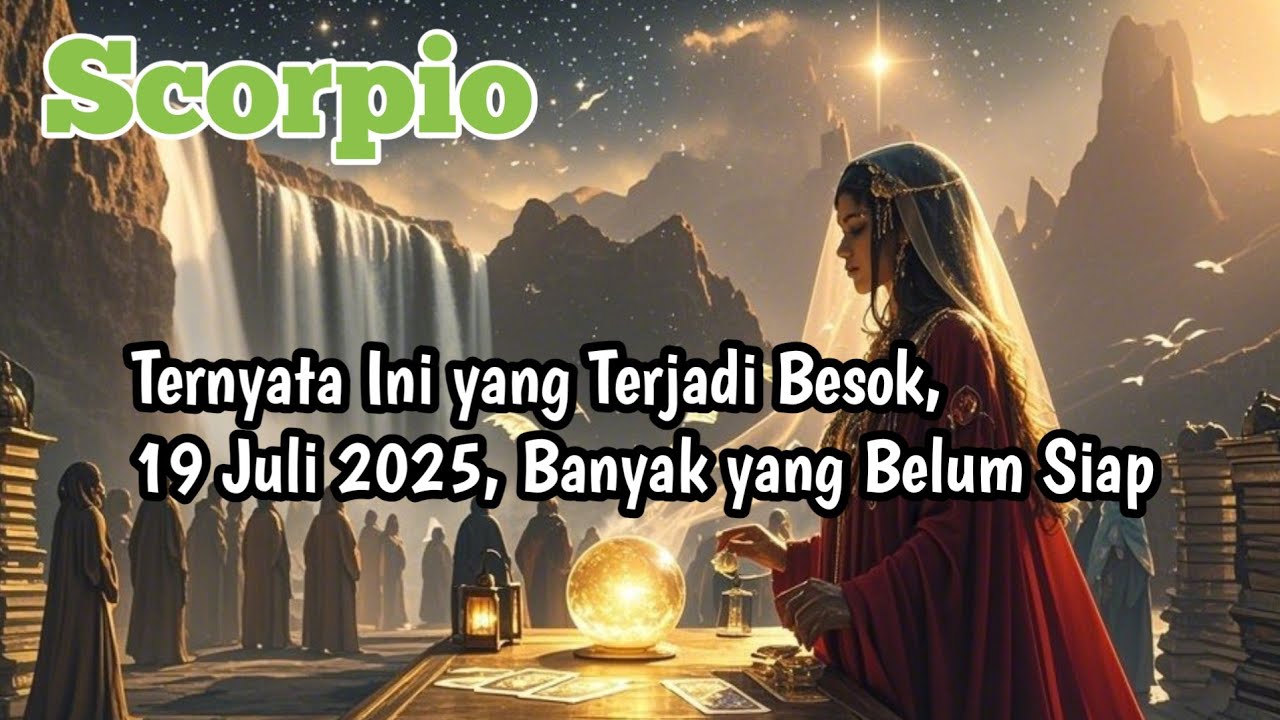Ramalan Zodiak Scorpio Hari Ini‼️Ternyata Ini yang Terjadi Besok ...
