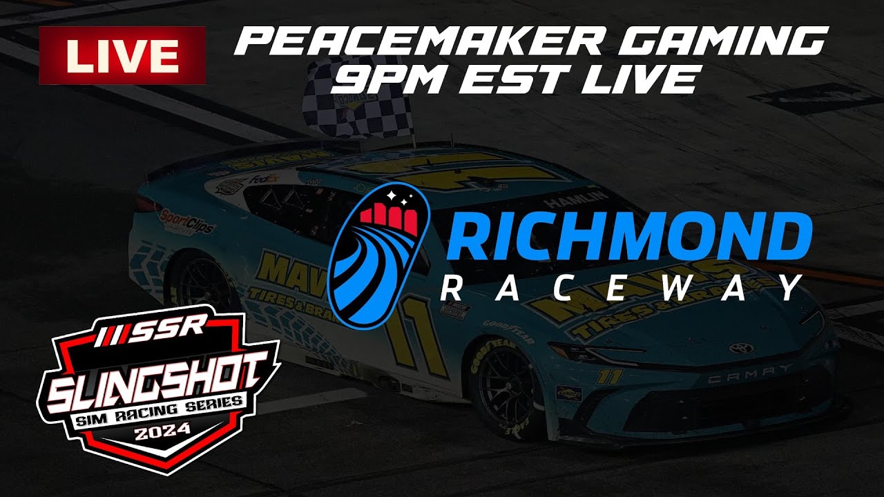 NASCAR Racing Live from Richmond Raceway! It's the Slingshot Sim Racing ...