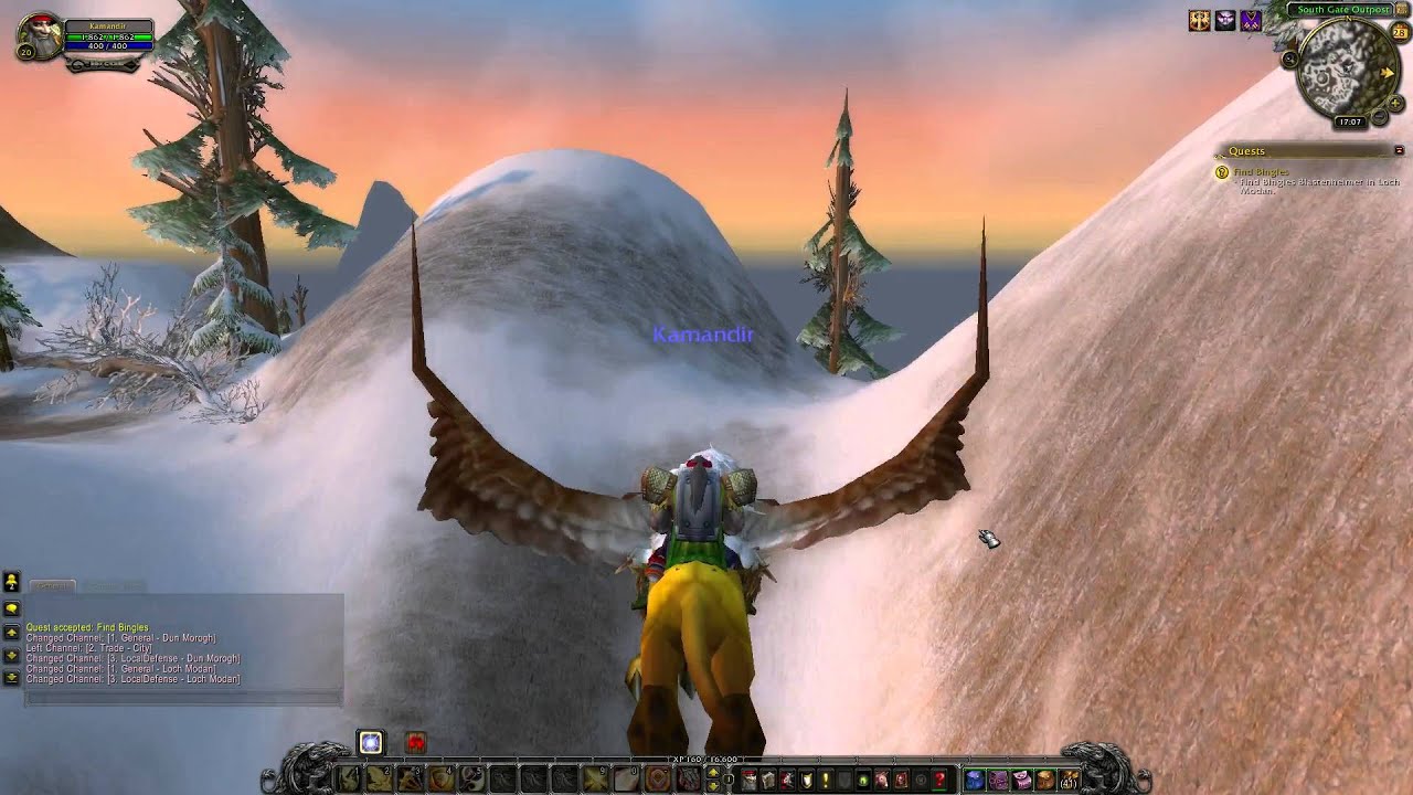 WoW quest #950 Find Bingles - YouTube
