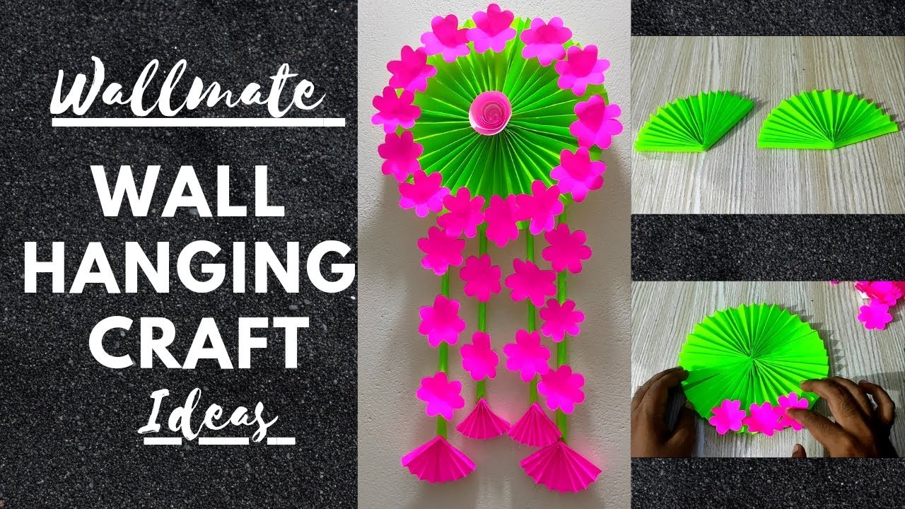 Wallmate | Paper Wallmate | Paper Wall Hanging | Paper Craft Ideas ...