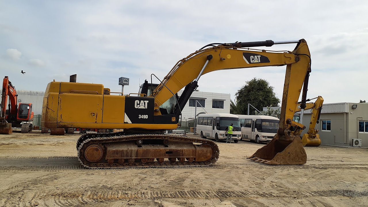 2014 Caterpillar 349D Tracked Excavator | P&E Auctions - YouTube