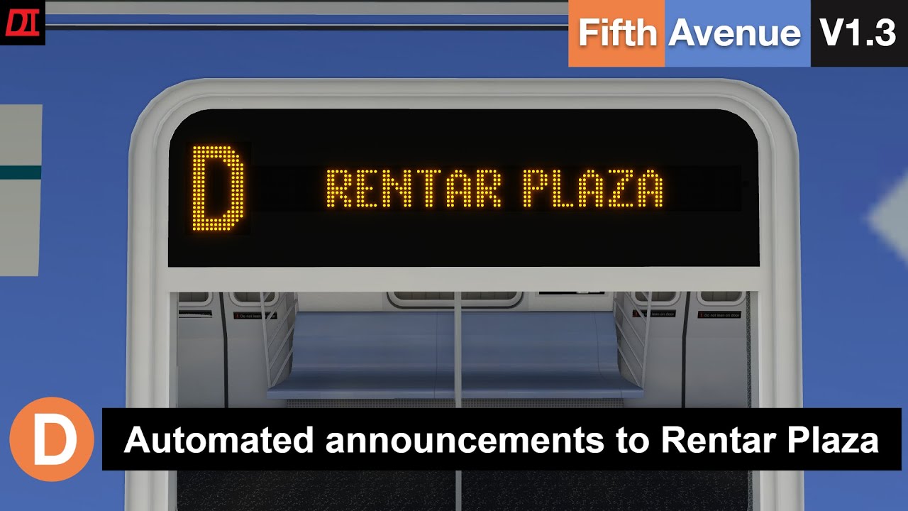 Roblox: PTA D Train Announcements to Rentar Plaza - YouTube