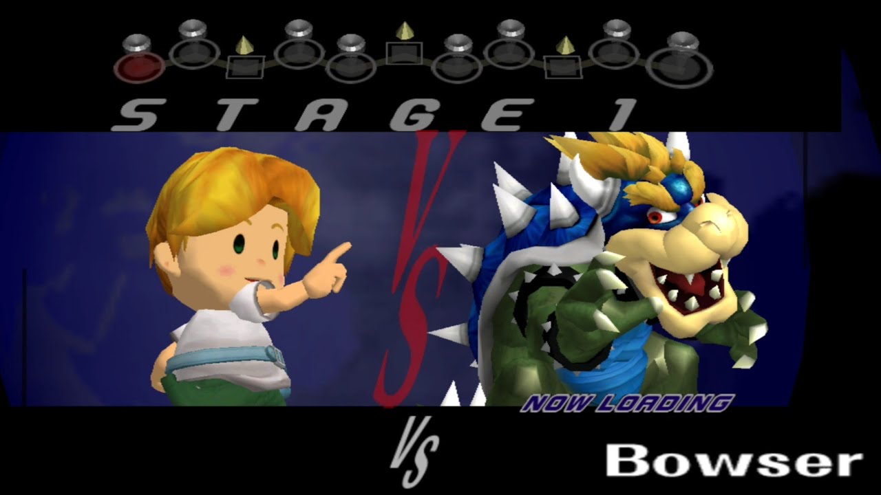 Super Smash Bros Melee Turbo DX WideScreen Classic Mode Very Hard Lucas ...
