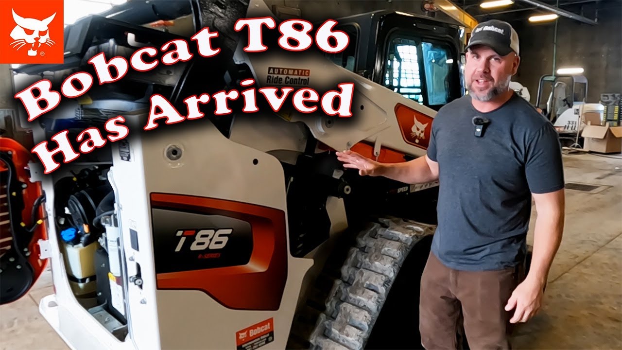 Bobcat T86 First Look From A Mechanics Point of View - YouTube
