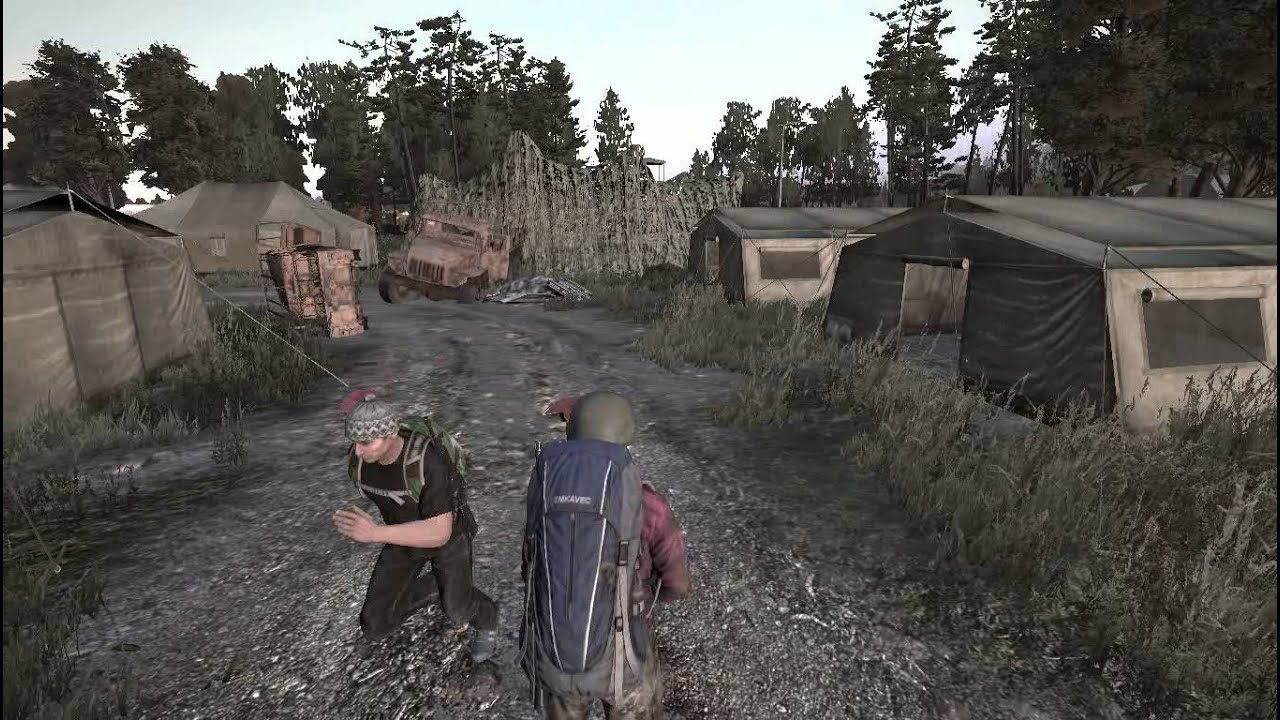 DayZ Standalone: Tent guy. - YouTube