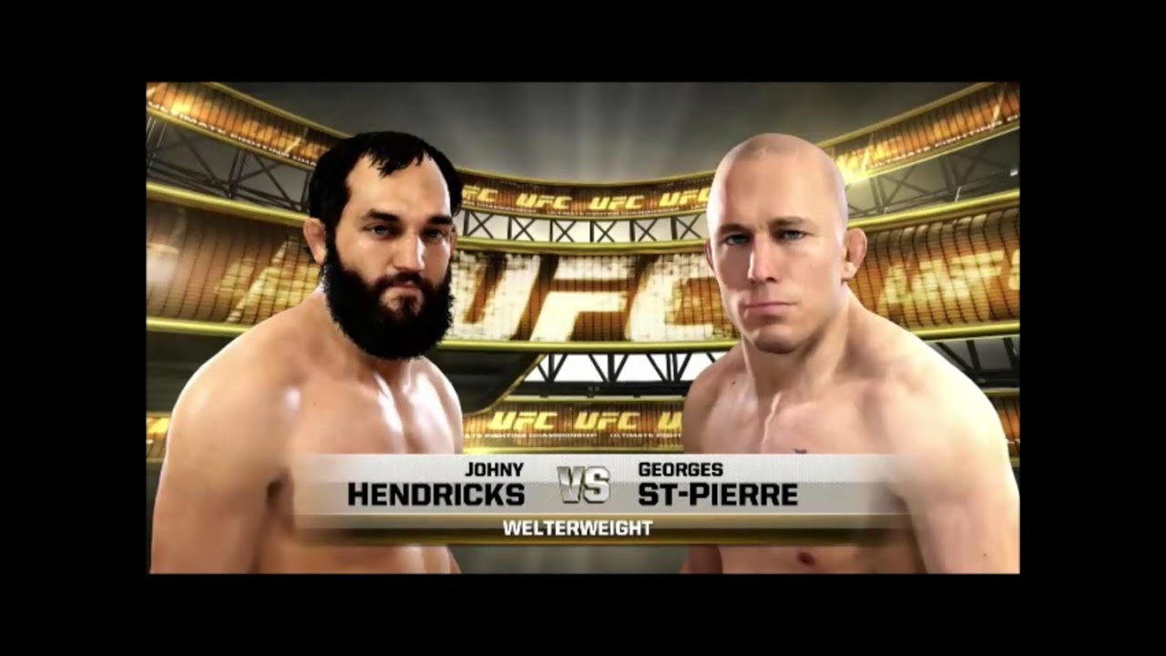 UFC Georges St-Pierre vs. Johny Hendricks (Xbox One) - YouTube