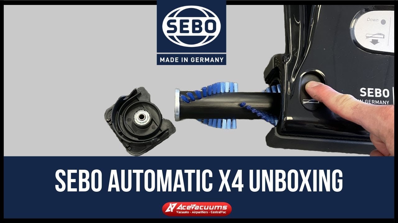 Unboxing Sebo Automatic X4 vacuum 90506AM | Sebo Dealer in VA, DC, MD ...