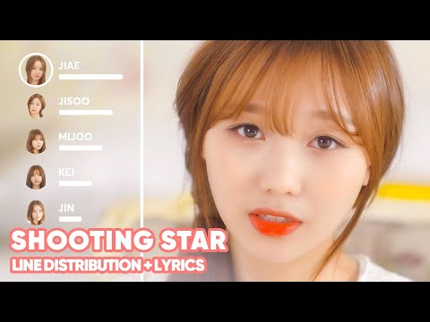 Lovelyz - Shooting Star (Line Distribution + Lyrics Color Coded) PATREON REQUESTED