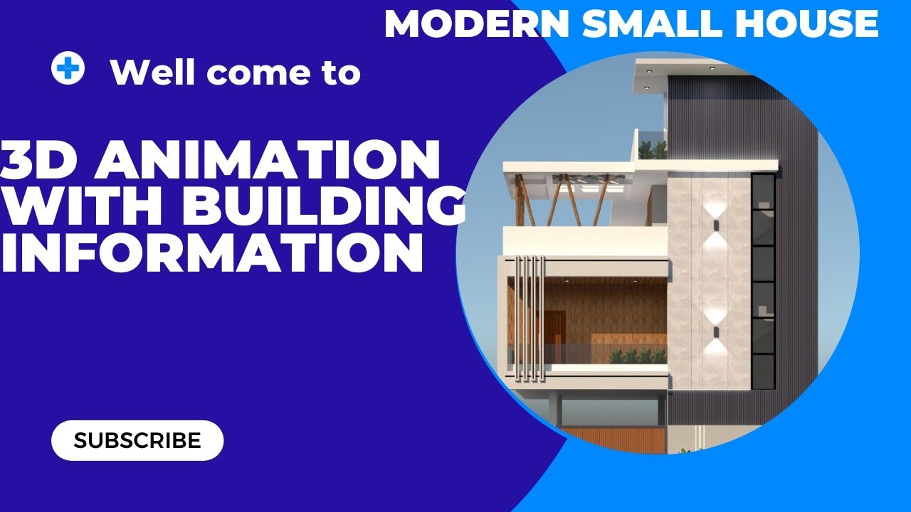 3D ANIMATION MODERN HOUSE - YouTube