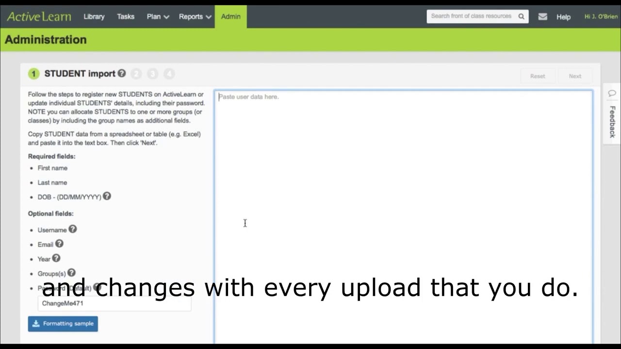 Pearson ActiveLearn - Registering multiple students - YouTube