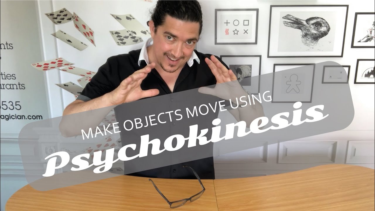 Move a pair of glasses with Psychokinesis! - YouTube