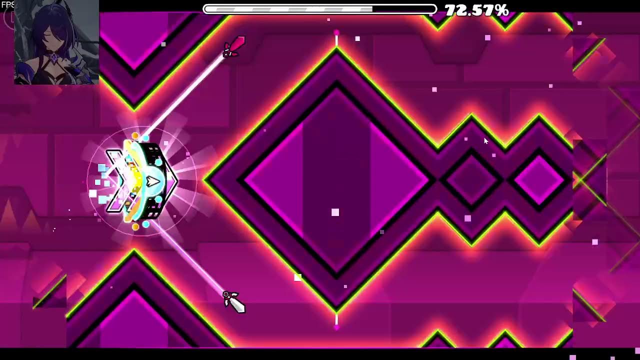 Geometry Dash Moon Grinding and level requests - YouTube