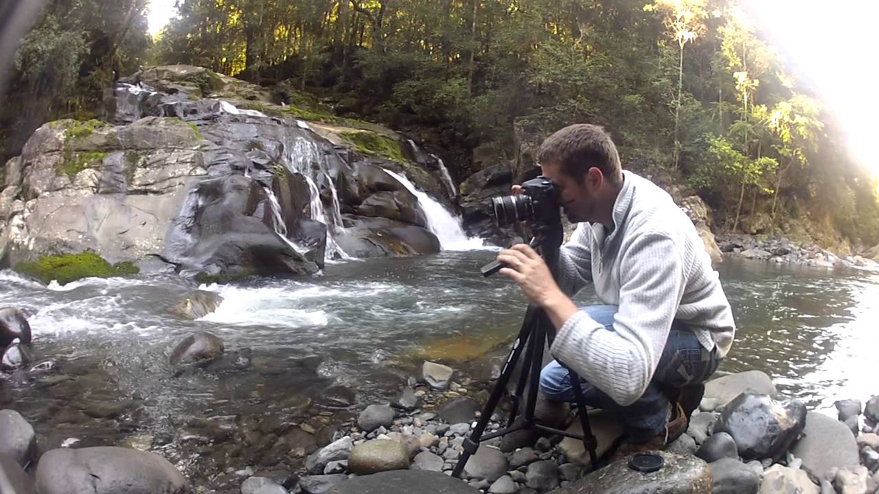 Ben Treverton landscape photographer in action - YouTube