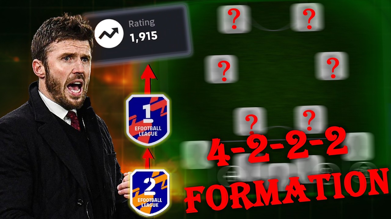 HOW TO USE 4222 FORMATION IN eFOOTBALL 2026, SQUAB BUILDING AND ALL ...