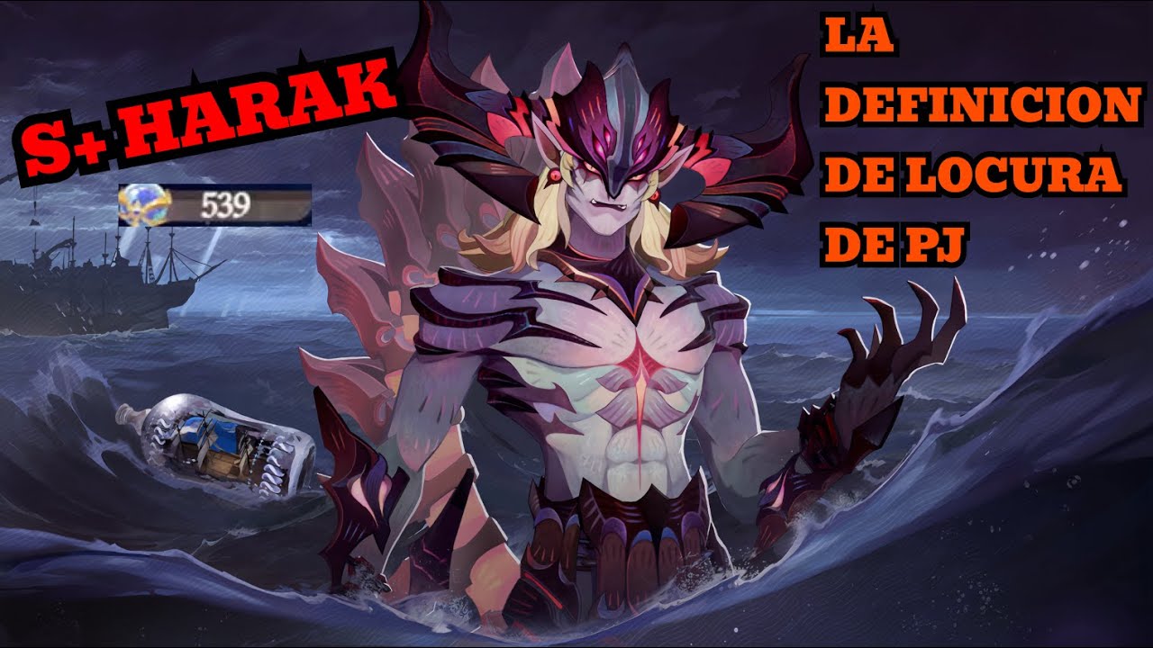 SACANDO HARAK S+!! Un personaje sin ningun sendido alguno, LO ARRASA ...