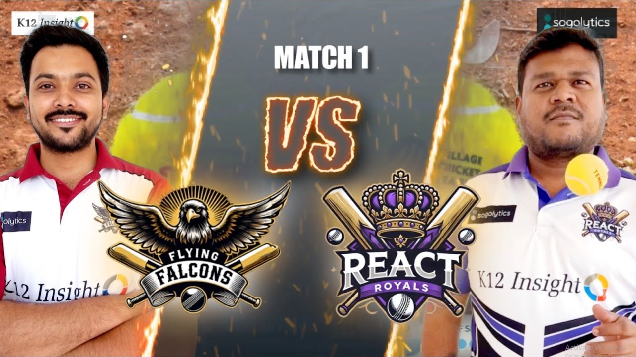 MATCH 1 | FLYING FALCONS vs REACT ROYALS | VCL 9 2024 | DAY 1 | K12 INSIGHT l SOGOLYTICS l ...