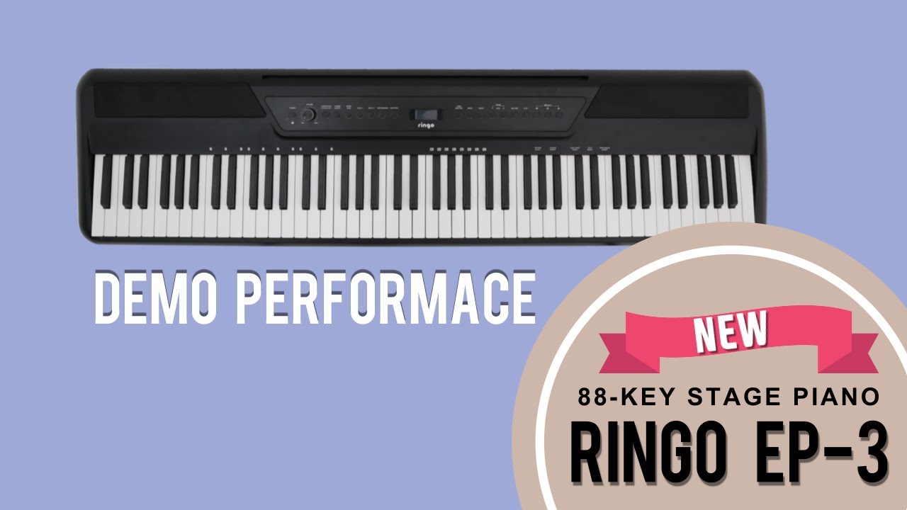 RINGO EP3 Digital piano - DEMO PERFORNACE - YouTube