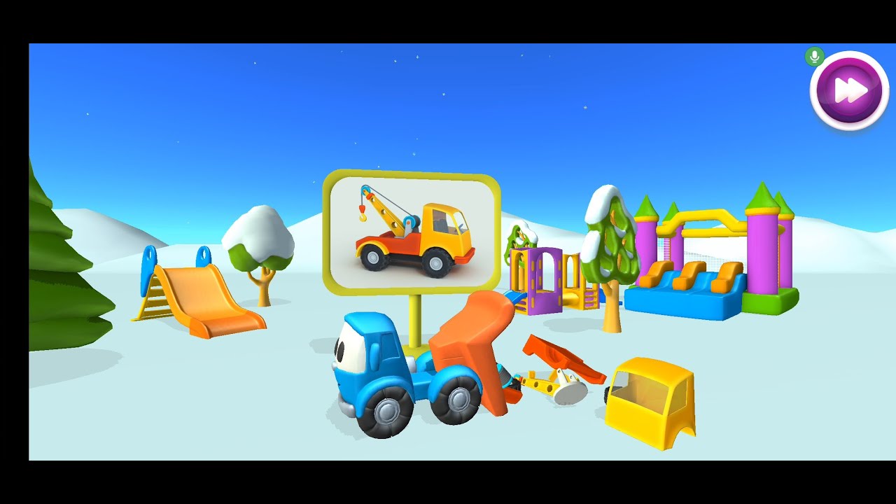 Car cartoon for kids. Leo the truck -helper cars cartoon🔴 - YouTube