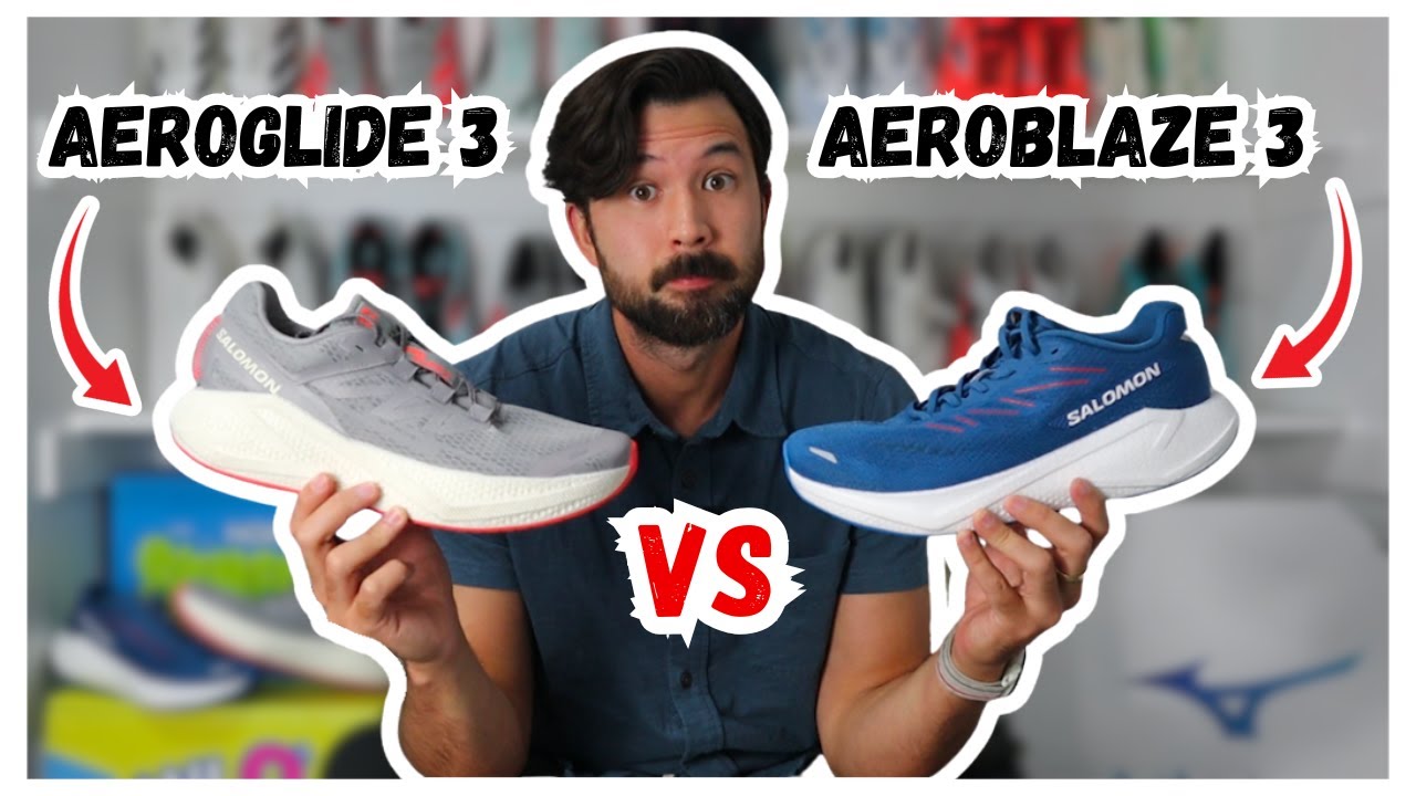 Salomon Aeroglide 3 vs Aeroblaze 3 - YouTube