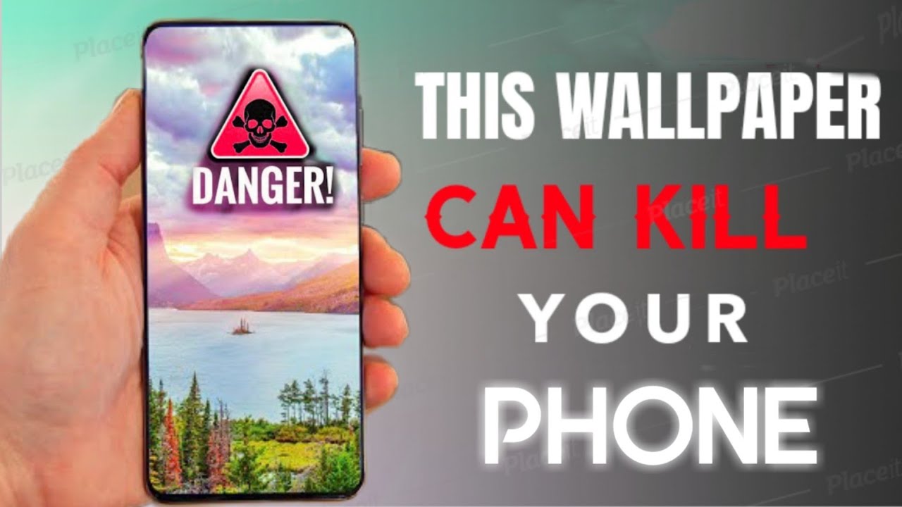 THIS WALLPAPER WILL KILL YOUR PHONE 😱 - YouTube