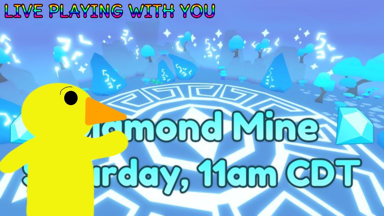 *UPDATE* Diamond mine in Pet Simulator X? (PSX and Gartic phone with ...