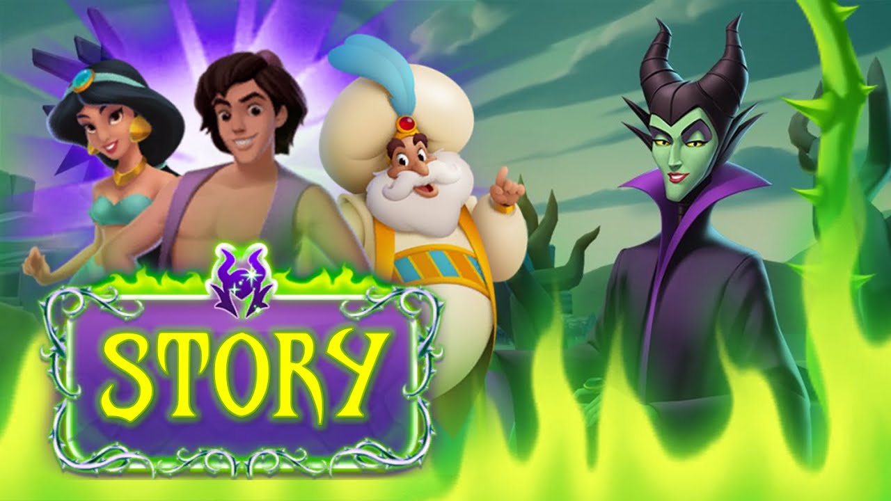 ALADDIN Tower Challenge Story | Disney Magic Kingdoms - YouTube