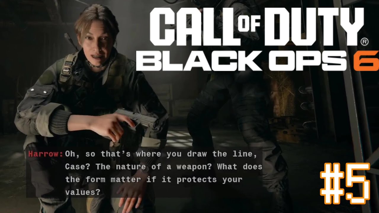 Harrow is a villain (Call Of Duty Black Ops 6 #5) - YouTube
