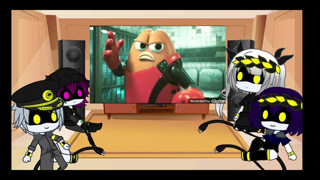 murder drones react to killer bean vs jet bean - YouTube