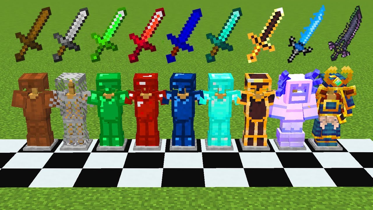 Which armor provides the best defense in Minecraft against enemies ...