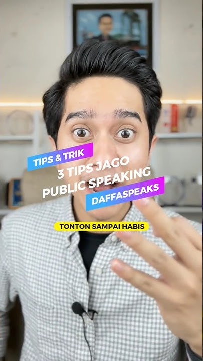 3 tips jago public speaking! - YouTube