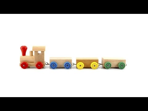 Cómo hacer un tren de madera - Bricomanía - YouTube