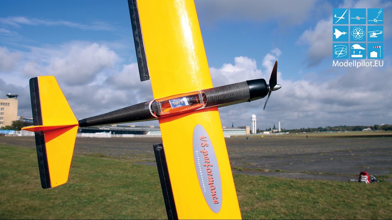 FLITZOMAT VS-PERFOMANCE RC RACING AIRCRAFT VIDEO TESTREPORT ...