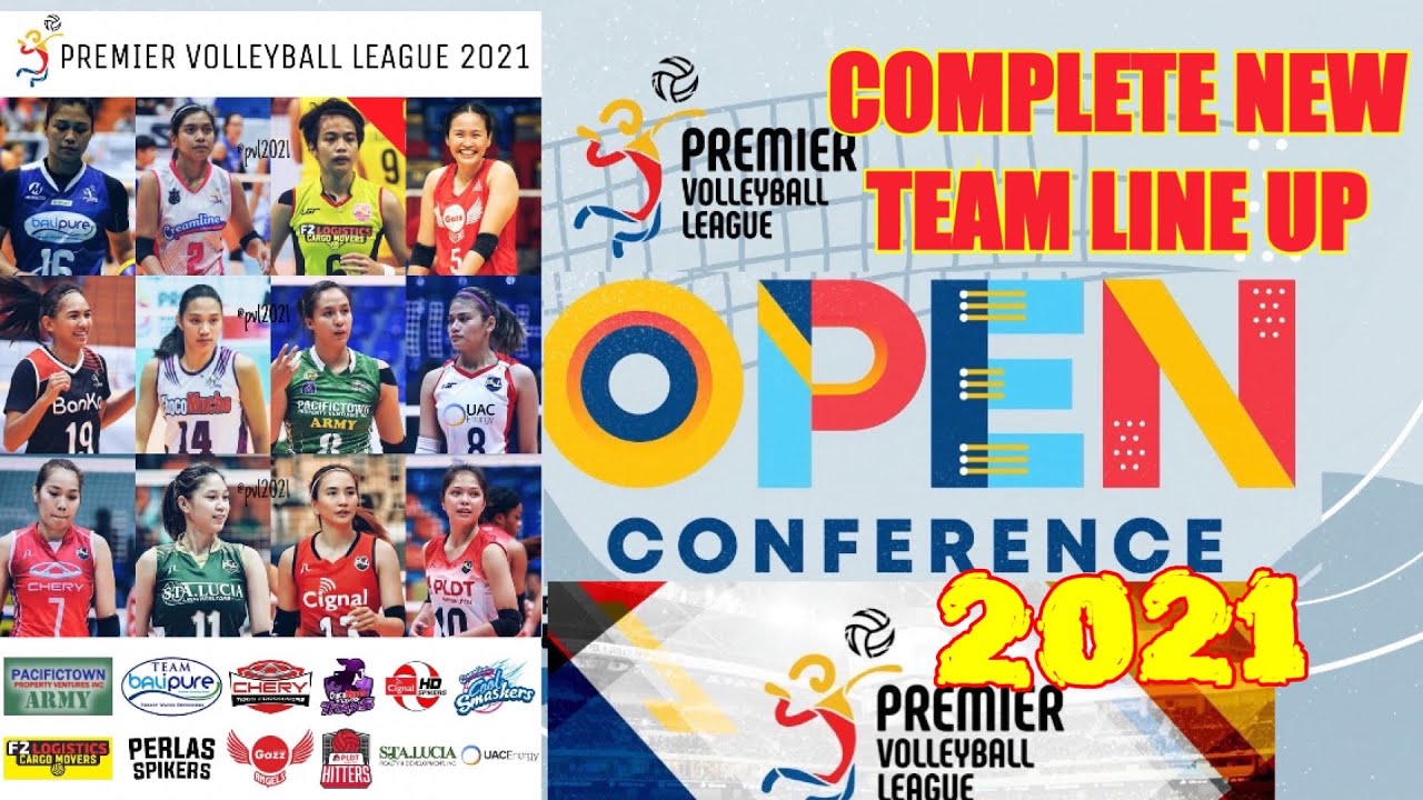 PVL 2021 New Updates Team Line up | Premiere Volleyball League 2021 ...