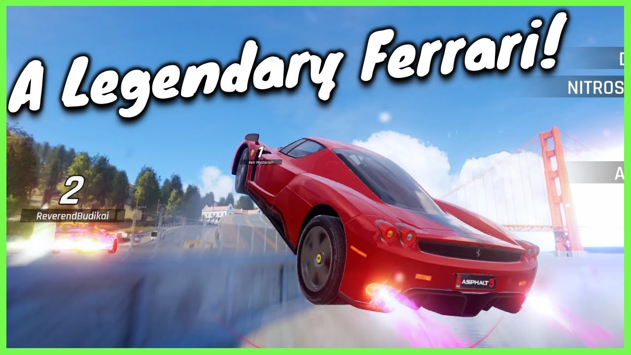 A Legendary Ferrari! | Asphalt 9 5* Golden Ferrari Enzo Multiplayer ...