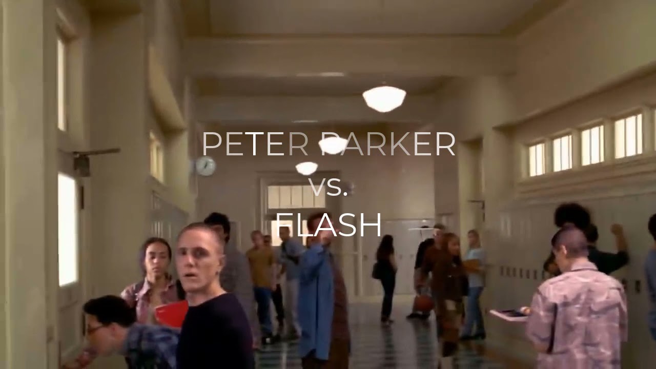PETER PARKER vs. FLASH | HD | GERA FIGHTING | PETER PARKER - YouTube
