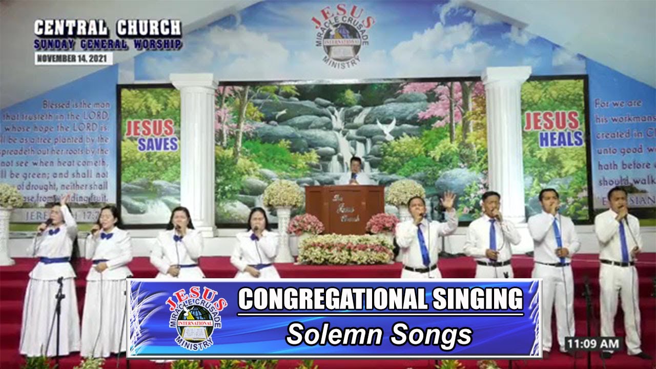 JMCIM | Congregational Singing | Solemn Songs | November 14, 2021 - YouTube